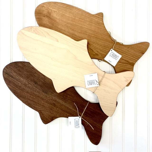Camino Woodshop - Fish Shaped Cutting Board – Locally Inspired WI