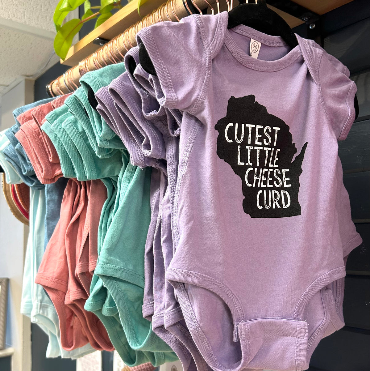 Cutest Little Cheese Curd Onesie – Locally Inspired WI