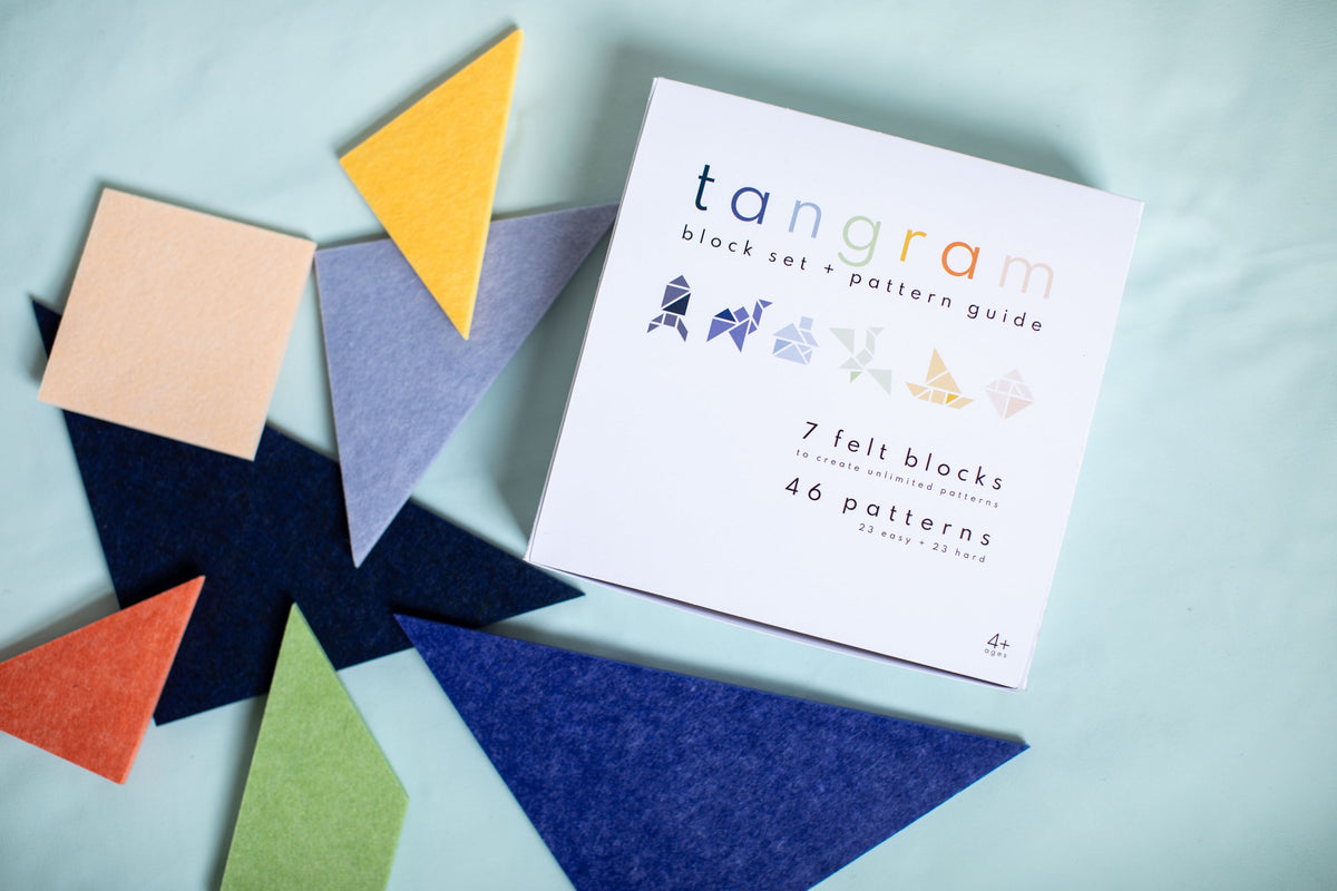 lowercase toys - tangram block set – Locally Inspired WI